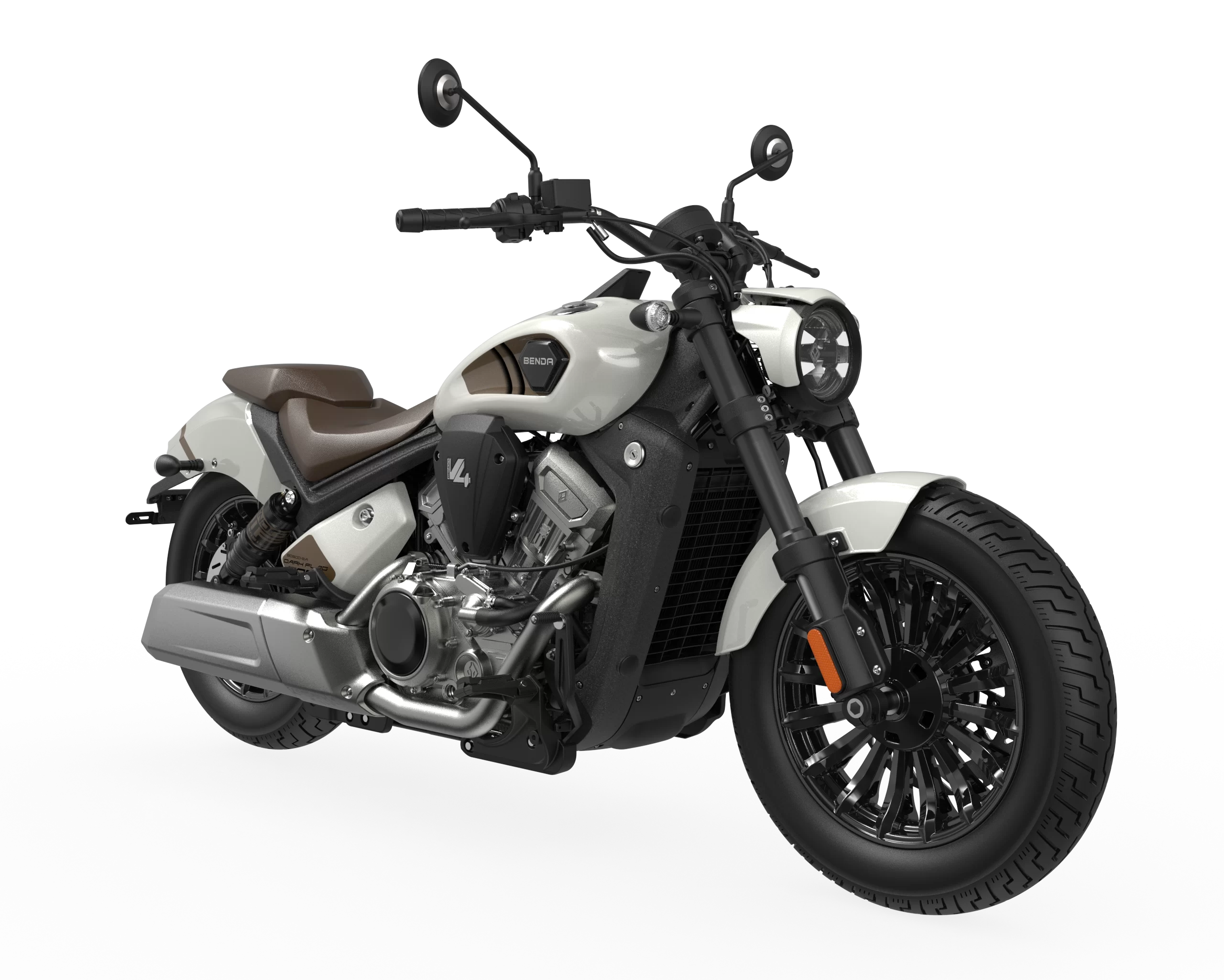 V4 Bike & Motorcycle with V4 Engine - Dark Flag 500 Commander - Benda